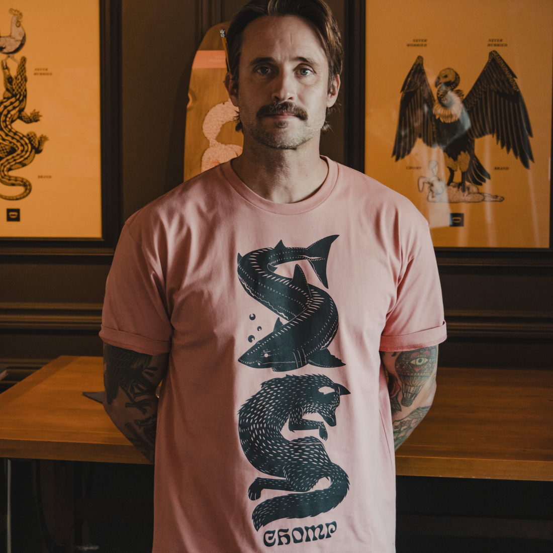 Shark Fox Graphic T-Shirt – Chomp