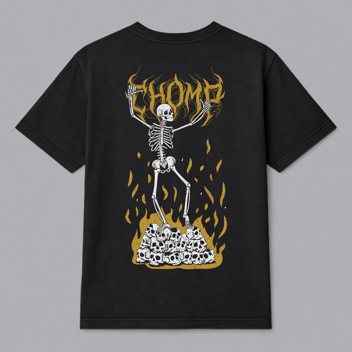 Oversized Skull Dancing Tee – Chomp